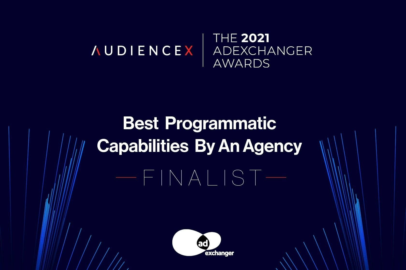 AUDIENCEX Named Finalist in AdExchanger Awards - AX Insights